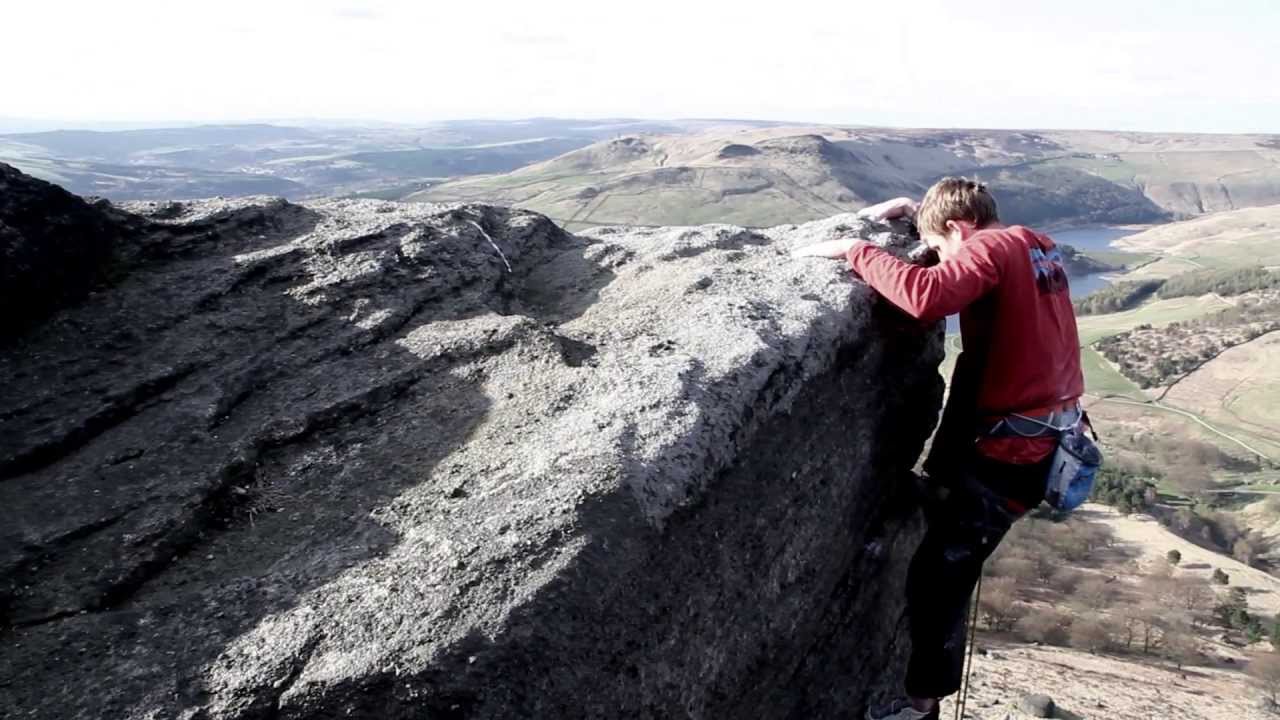 Pete Whittaker 1st ascent Baron Greenback, E9/10 7a, Wimberry, UK ...
