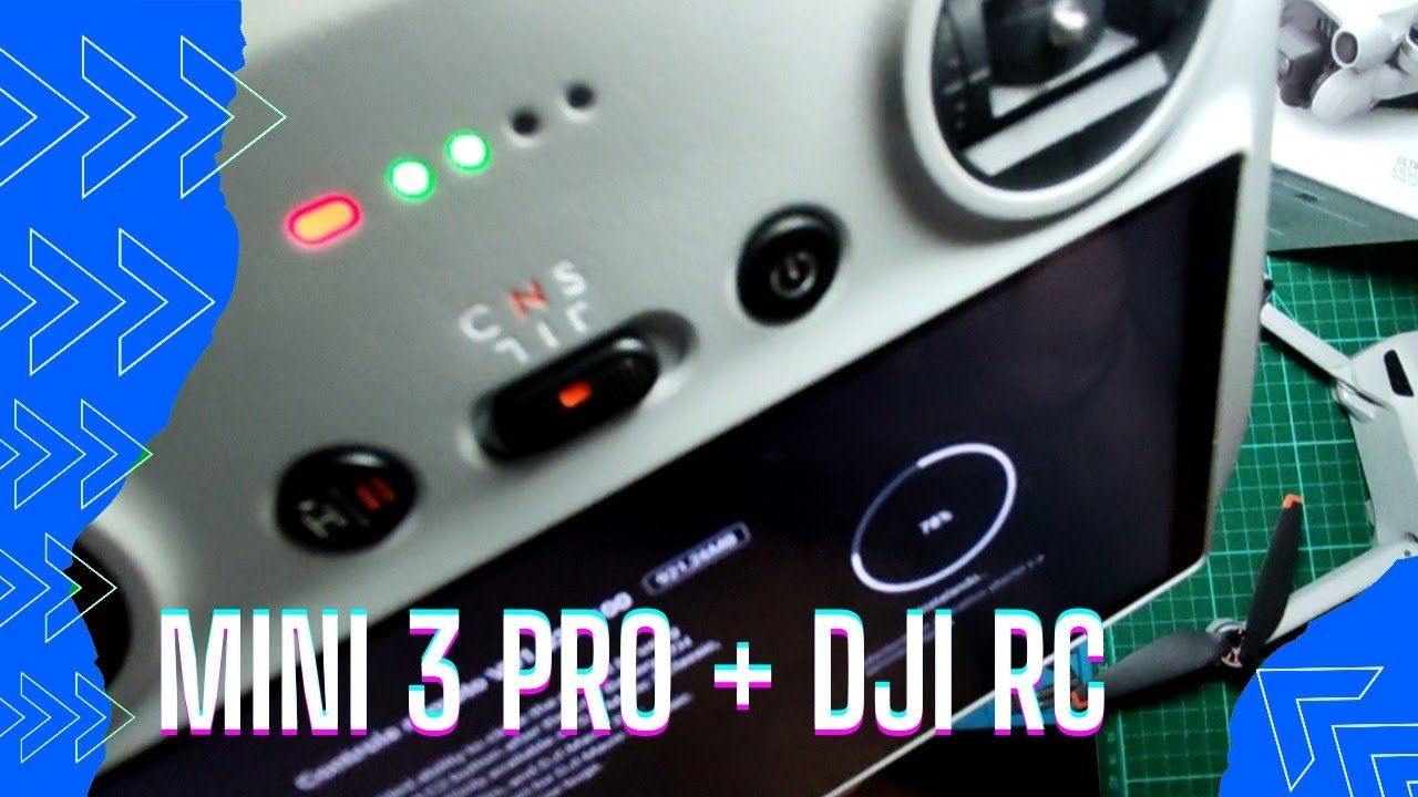 Unboxing e Ativação Mini 3 Pro Smart @DJI #mini3pro - YouTube