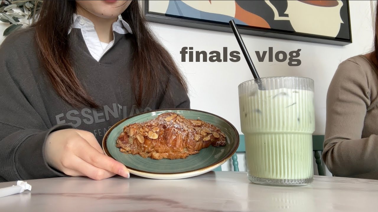 finals week | cafe hopping 🥐 | nana ouyang concert 🦋 | matcha addiction ...