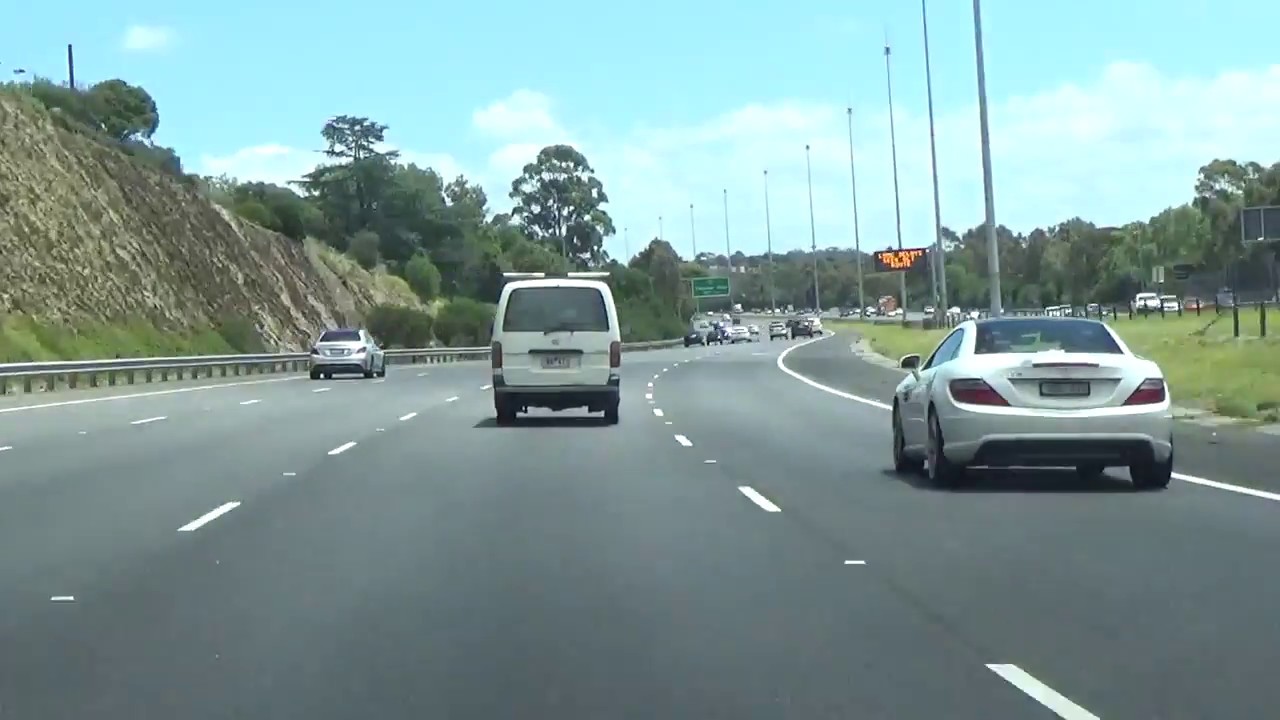 Eastern Freeway Inbound - YouTube