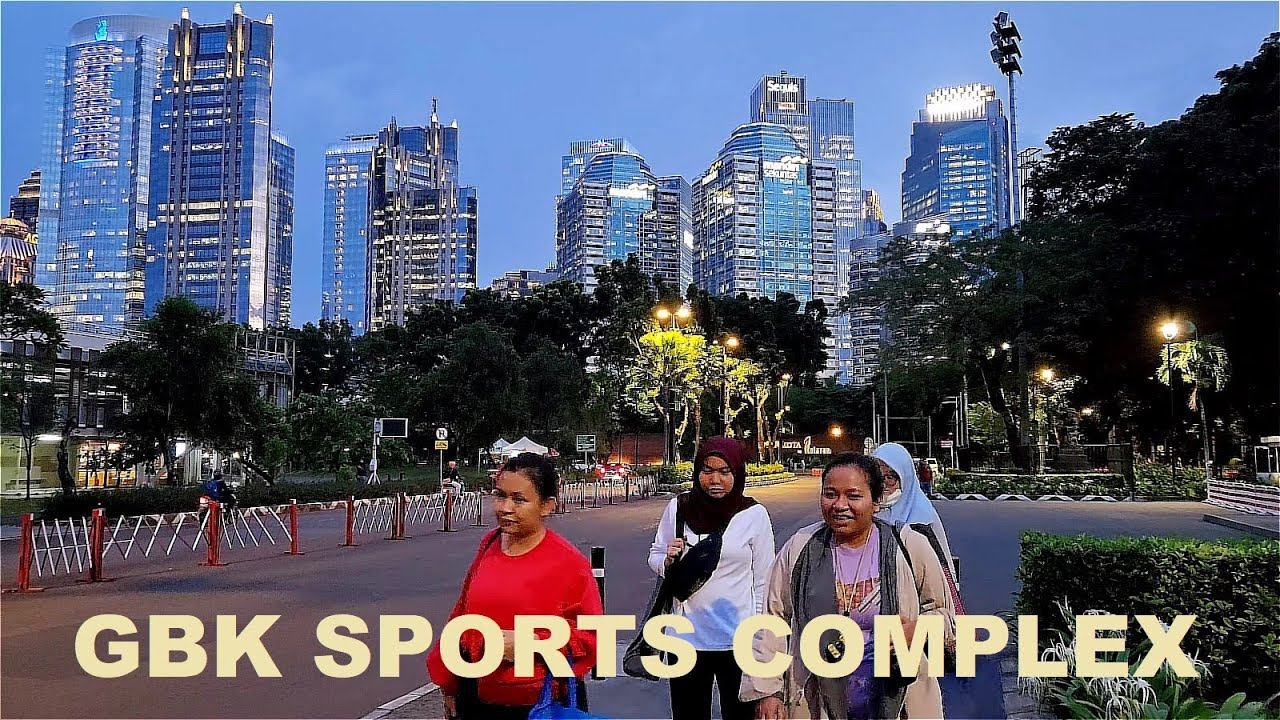 Walking around GBK Sports Complex Jalan - jalan di Kompleks Olahraga di ...