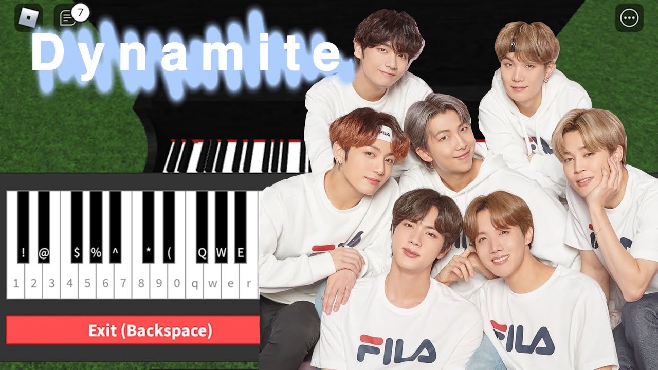 Dynamite [ BTS ] — Roblox piano cover - YouTube