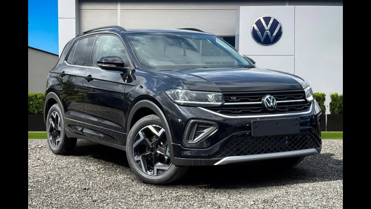 Brand New Volkswagen T-Cross R-Line 1.0 TSI 115PS 7-speed DSG in Deep ...