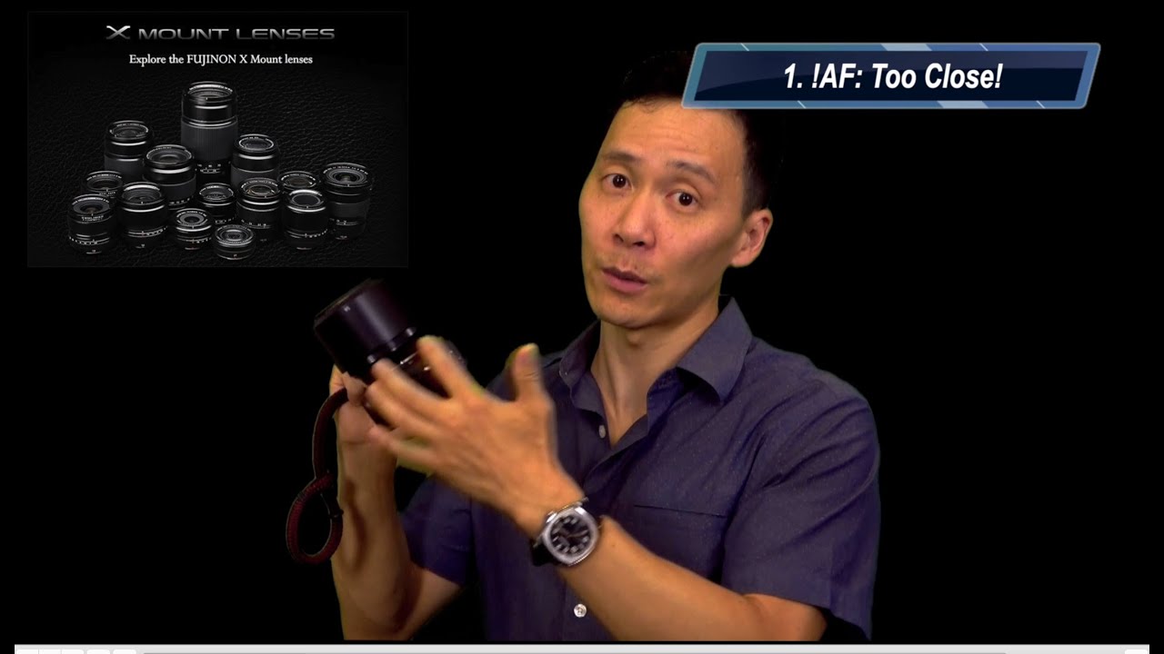 Fuji xt2 - !AF Symbol - Autofocus problems! - solutions and discussion - YouTube