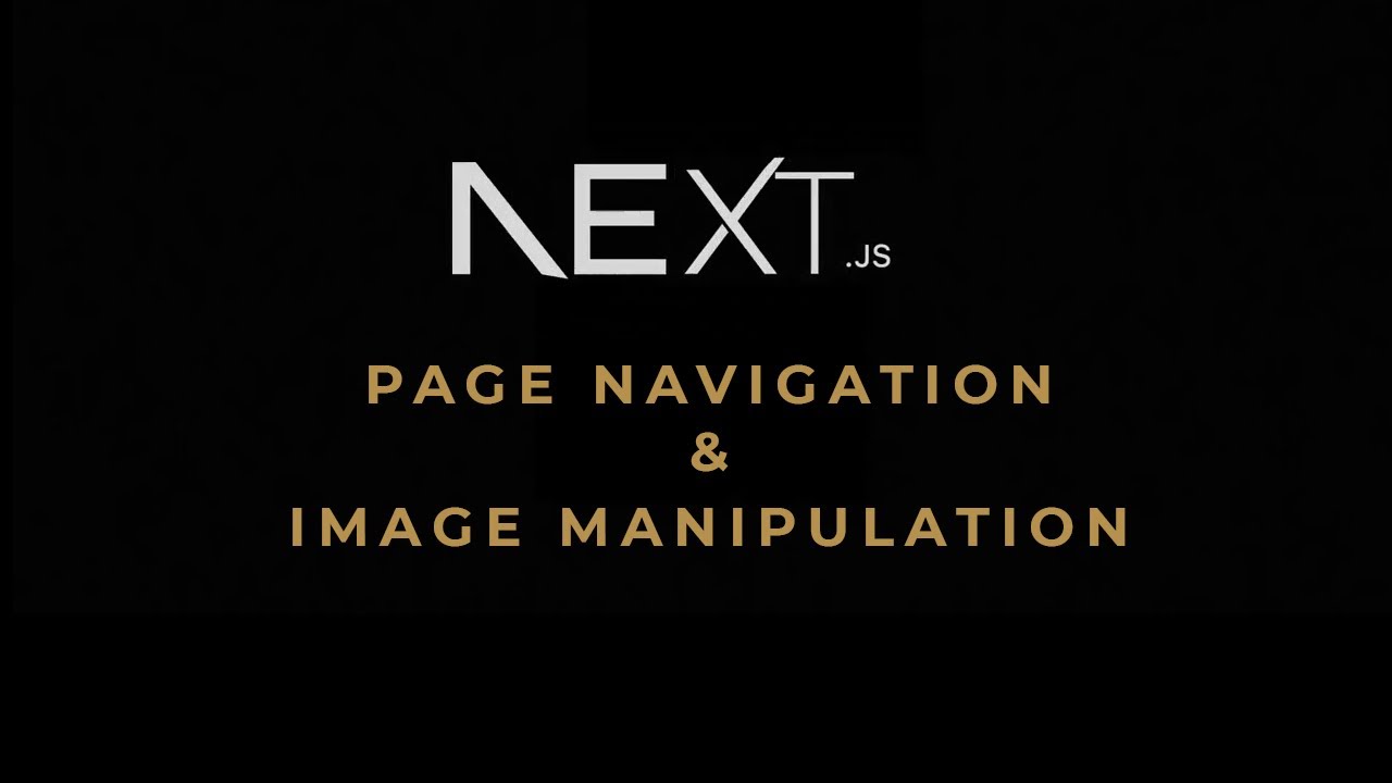 How to Navigate to pages in NEXT JS | How to Use Images in NEXT JS ...