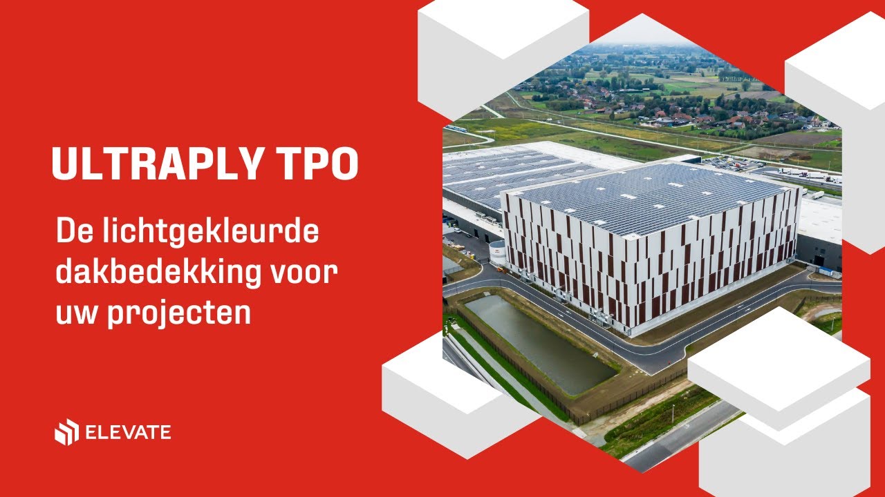 Elevate UltraPly TPO - de lichtgekleurde dakbedekking voor uw projecten - YouTube