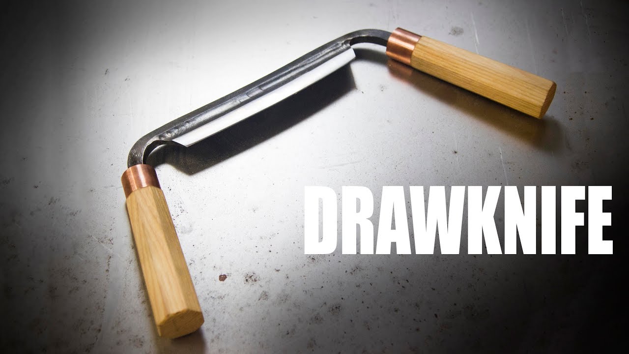 Forging a Drawknife - Blacksmithing - YouTube