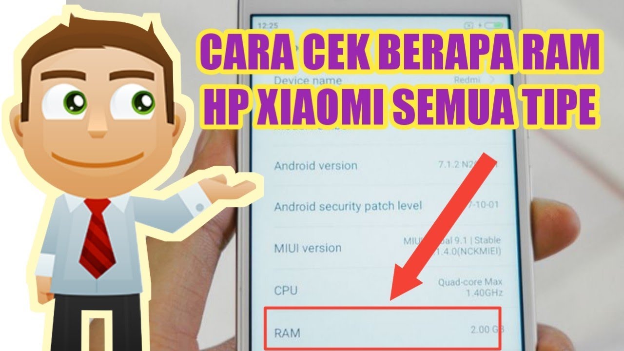Cara Cek/Mengetahui Berapa RAM HP Xiaomi Redmi Note 7 - YouTube