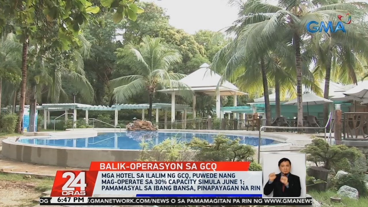 Resorts in GCQ areas allowed to operate at 30% capacity starting June 1 ...