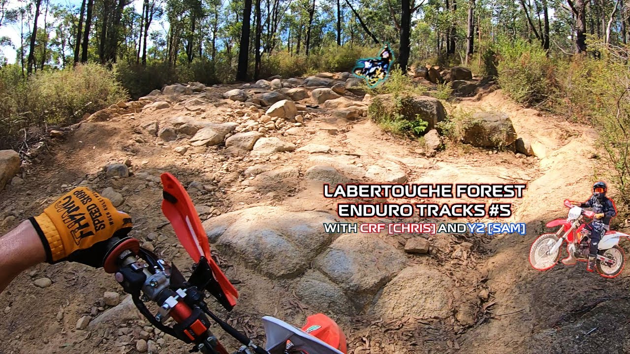 Labertouche Rocky Forest Enduro Track #5 - CRF&YZ - YouTube