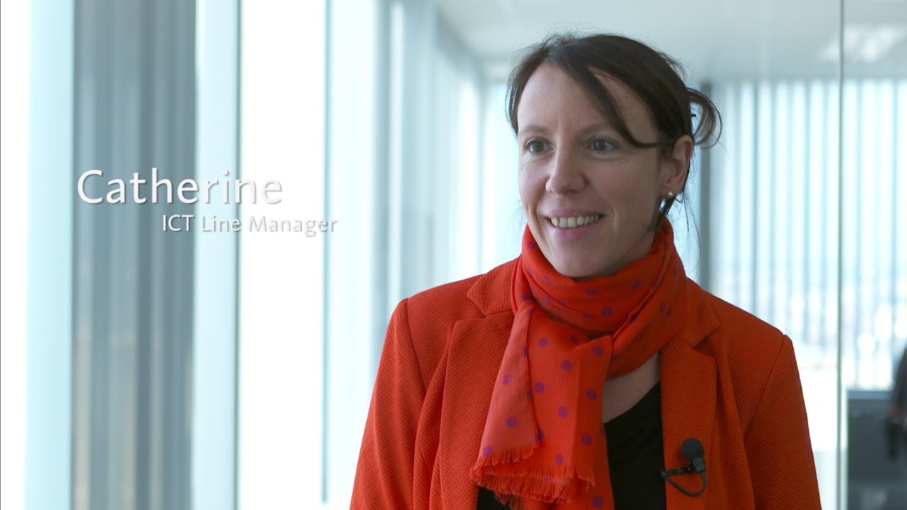 Catherine - ICT Line Manager chez bpost - YouTube