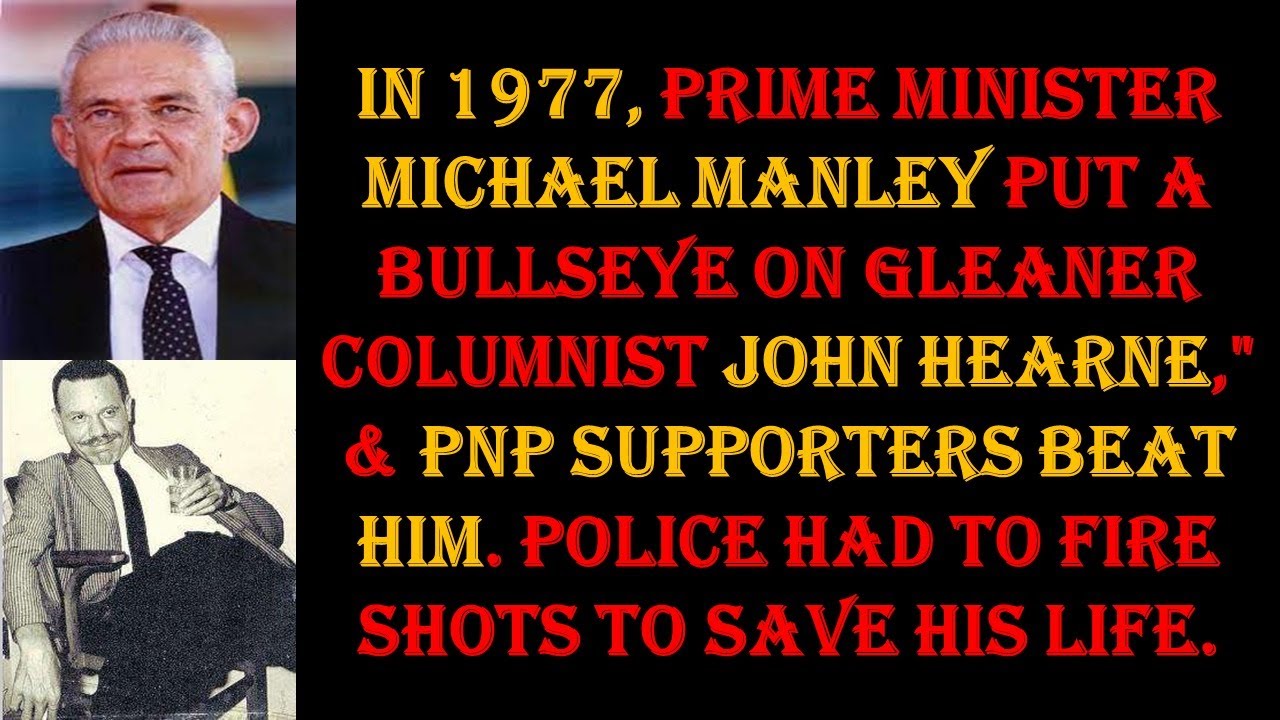Scandalous History: PM Manley's Bullseye Attack - YouTube