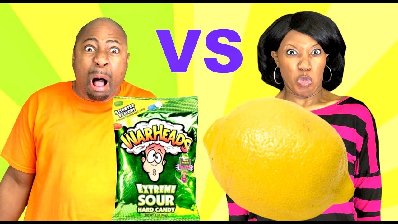 SOUR VS EXTREME SOUR FOOD CHALLENGE - YouTube