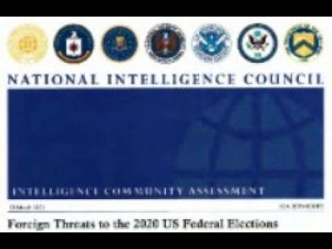 National Intelligence Council "Foreign Threats to the 2020 U S Federal ...