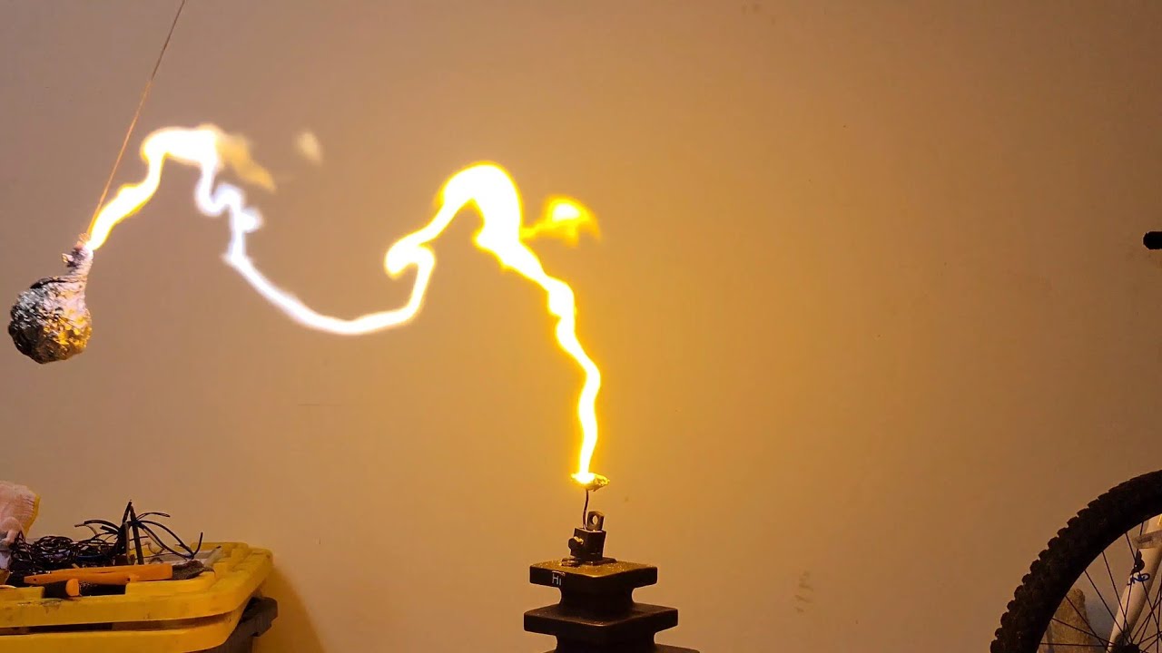 High Voltage Pendulum - YouTube