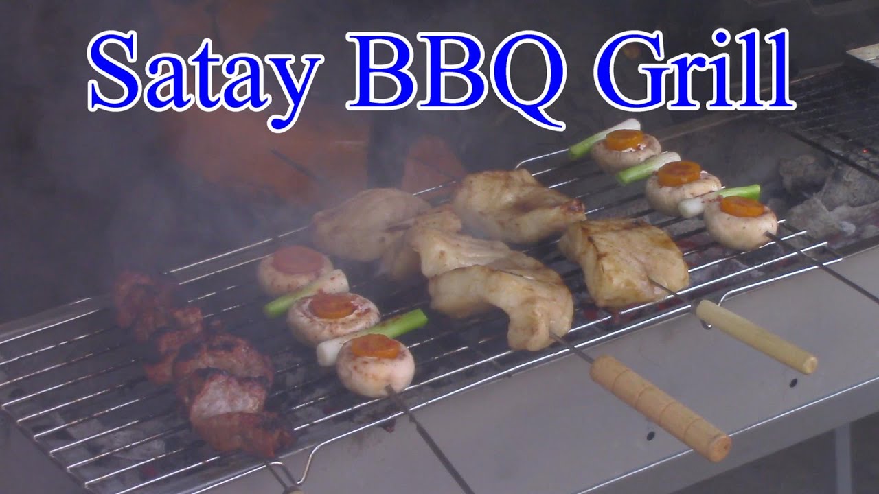 Satay Grill Review! - YouTube