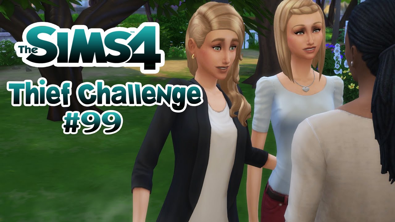 THIEF CHALLENGE • #99 - Chillen im Park | Let's Play Die Sims 4 - YouTube