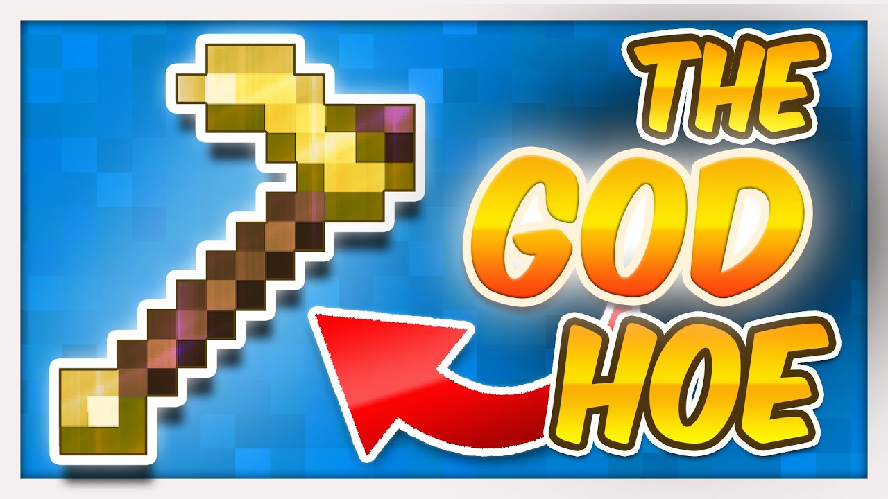 Building The Most Powerful Hoe in Minecraft [Ultimate Weapon Crafting ...