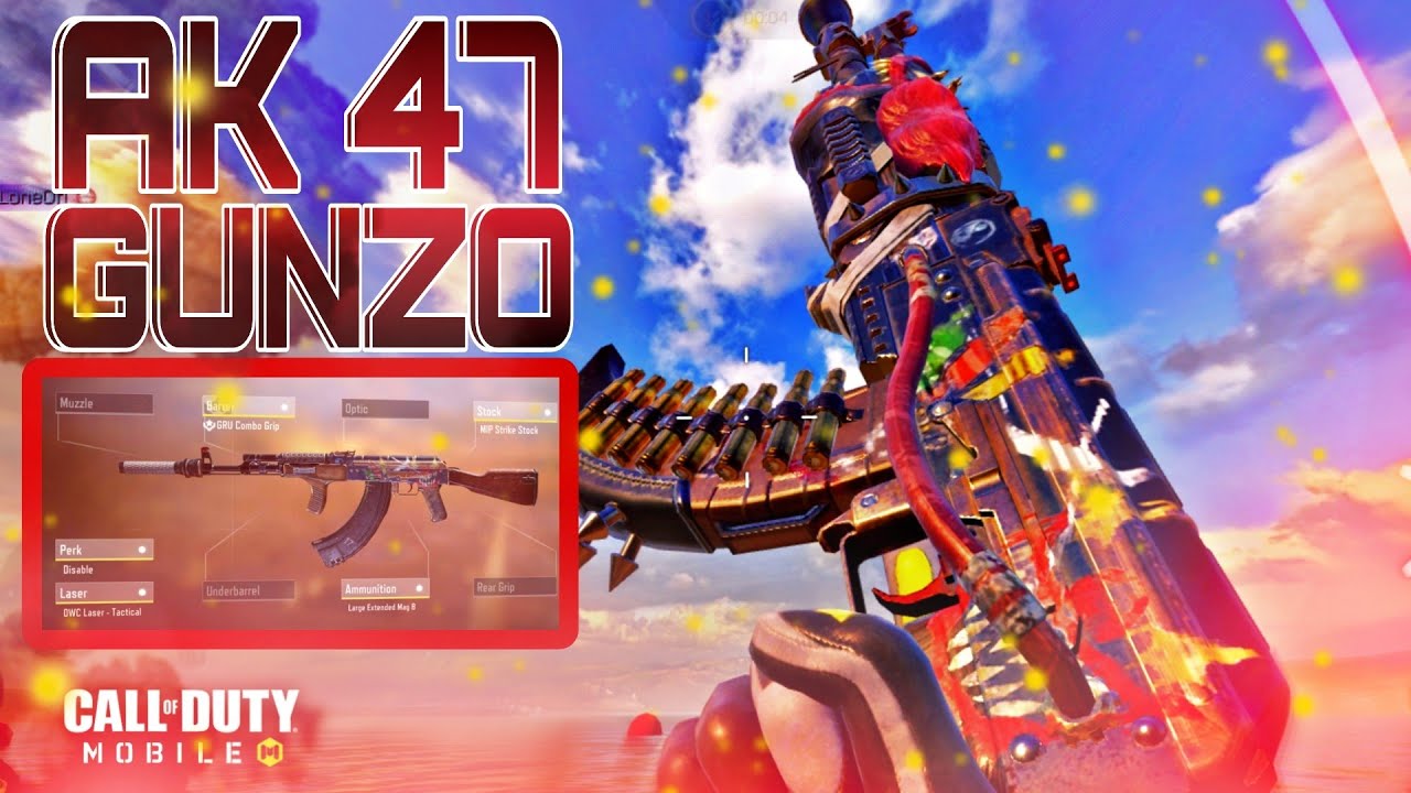 SOLO V SQUAD with the New AK-47 Gunsmith | BEST AK47 GUNSMITH IN CODM ...