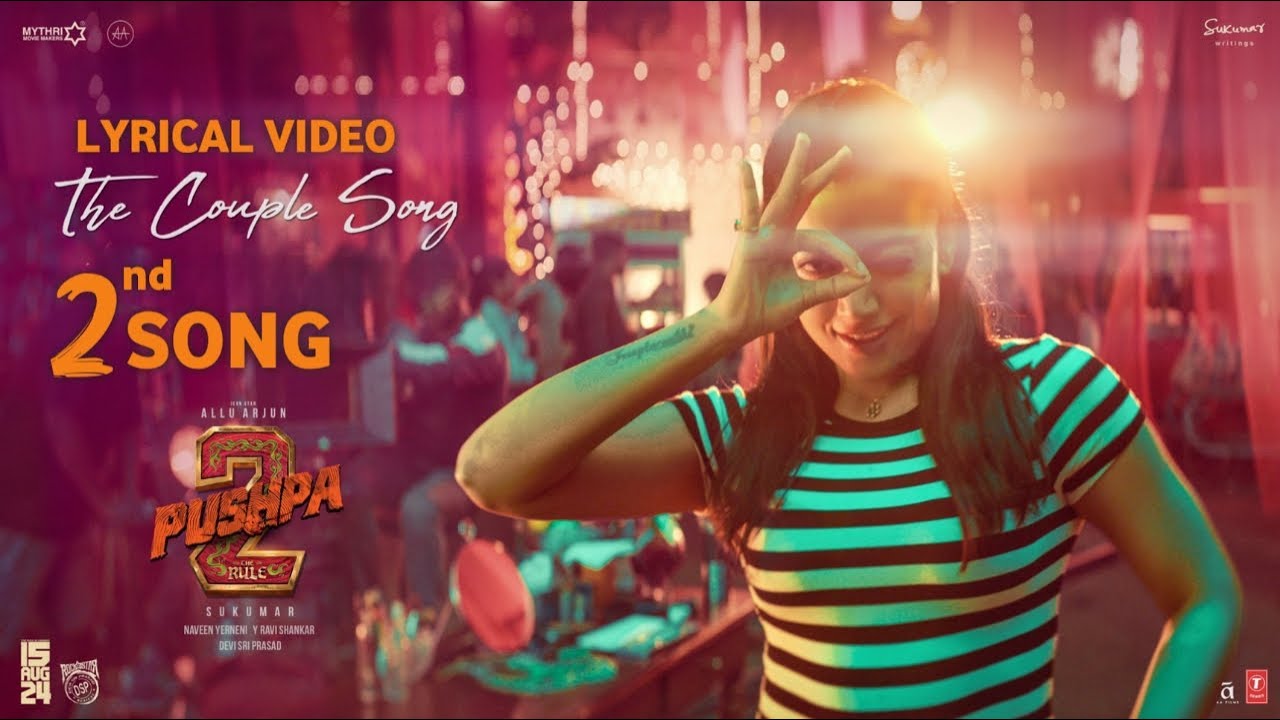 Pushpa 2 second Song Lyrical Video | Rashmi ,Allu Arjun,DSp | Pushpa 2 ...