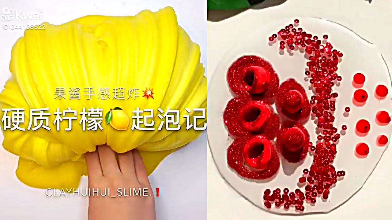 Satisfying slime - satisfying slime ASMR video compilation - YouTube