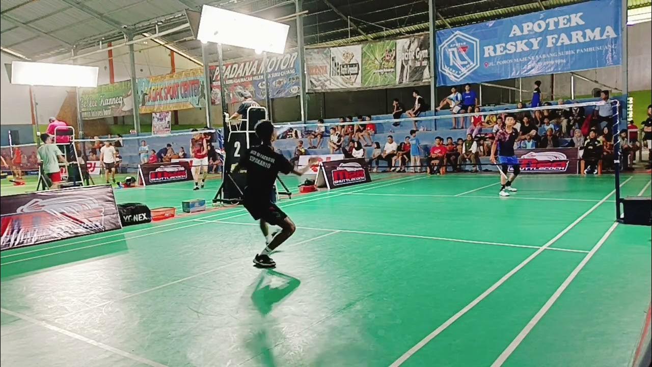 TOURNAMEN MBC, ANDI M. PAHRUL ( PB MANUNTUNG PARE PARE VS MUH. SYAFIL ( PB. BINTANG MASA KINI ...