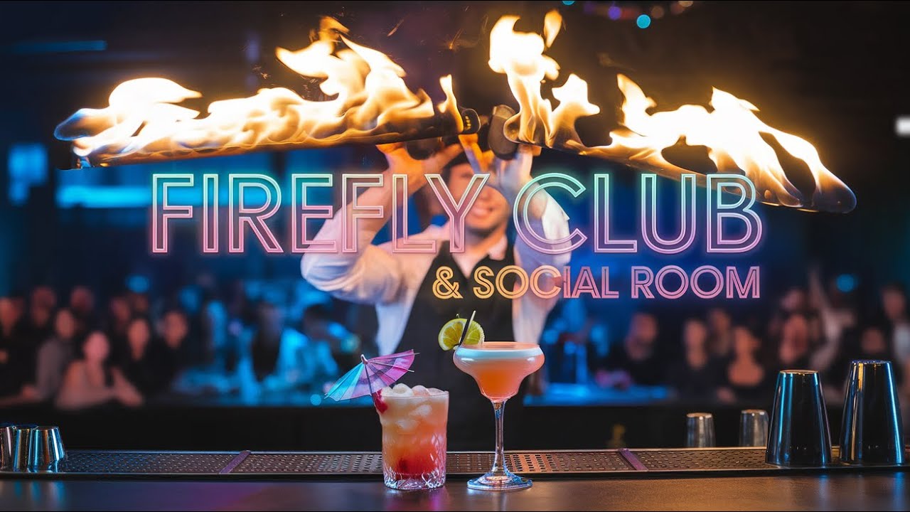 Firefly Club & Social Room, Sarath City Mall, Hyderabad - YouTube