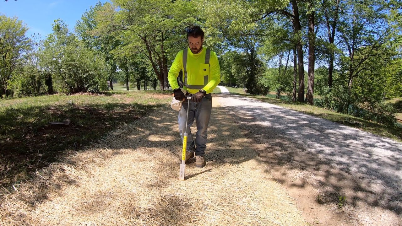 Landscape Staple Driver (Staple Ease Pro) - YouTube