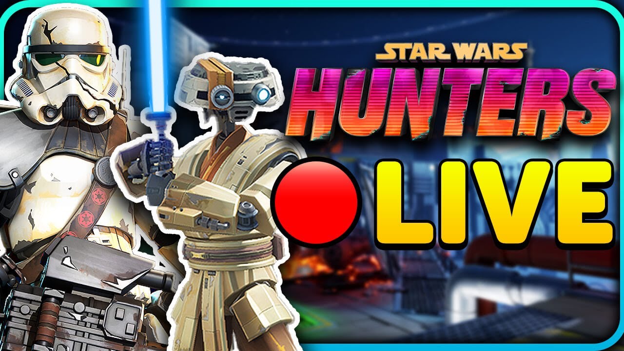 🔴 NEW Multiplayer Star Wars Game! (Star Wars Hunters) - YouTube