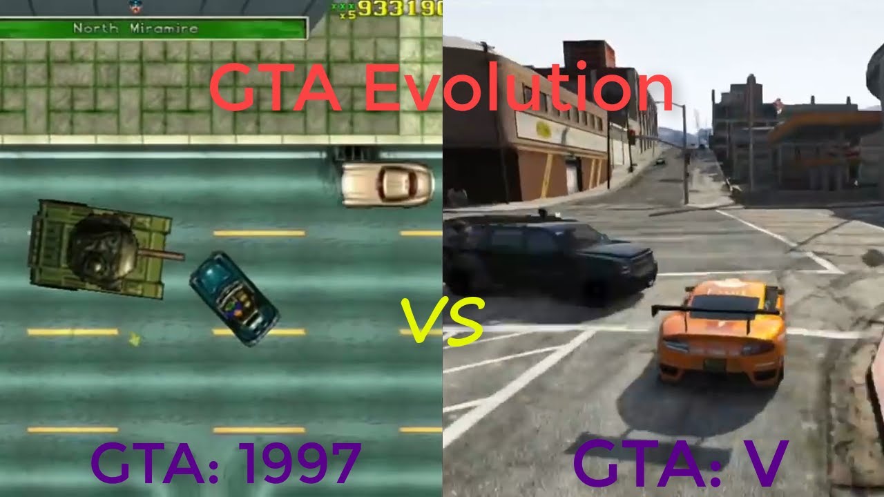 Grand Theft Auto Evolution (1997-2018) | GTA Evolution - YouTube