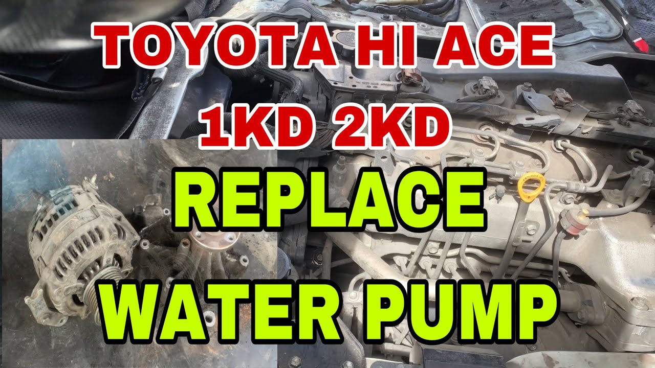 Hi ace water pump stock up - YouTube