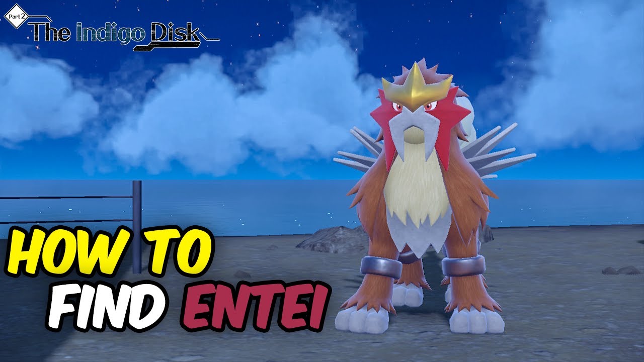 Where To Find Entei In Pokemon Scarlet and Violet! - YouTube