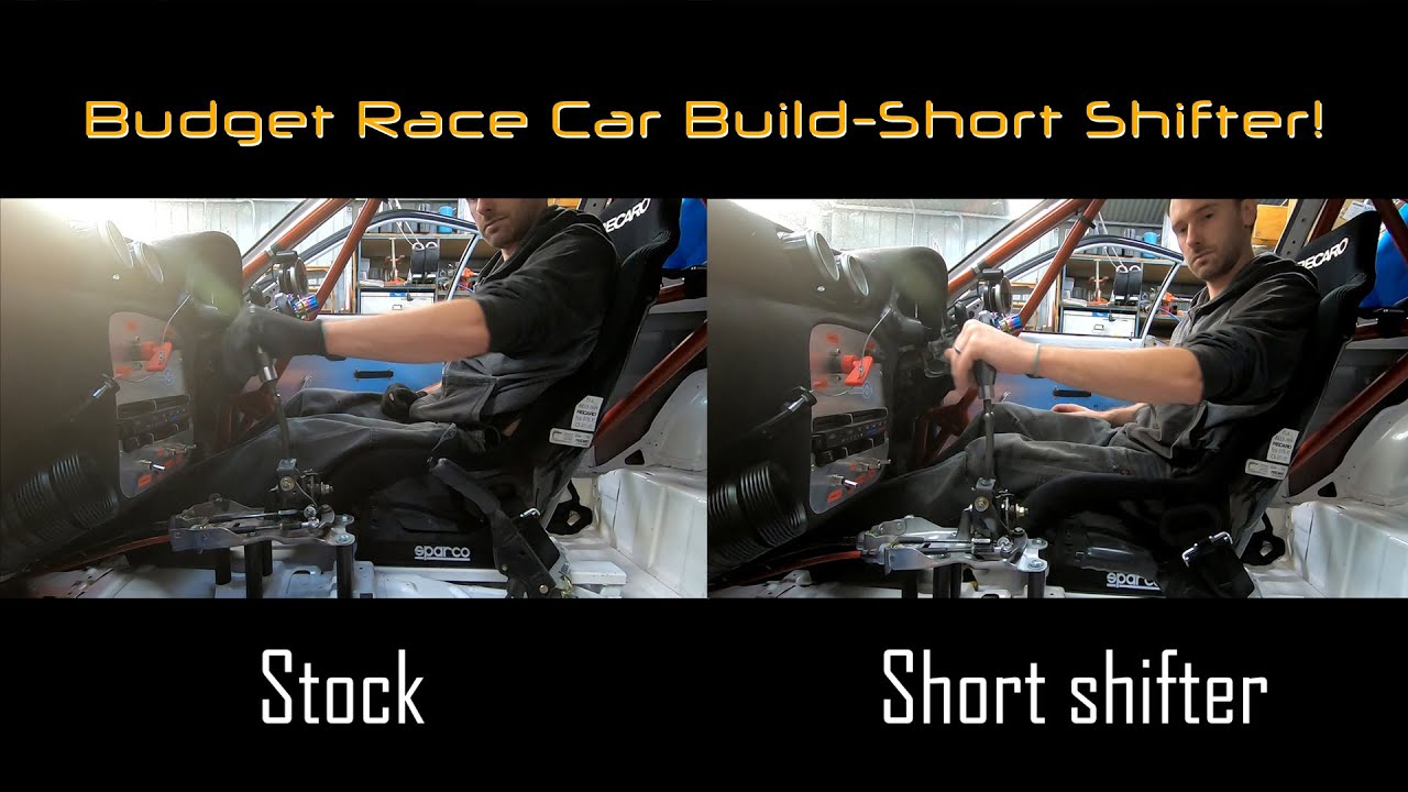 Budget Race Car Build - Making a short shifter - YouTube