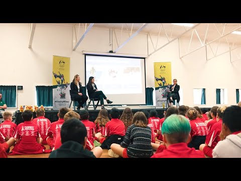 Beijing 2022 Olympians visit Forrest Primary School