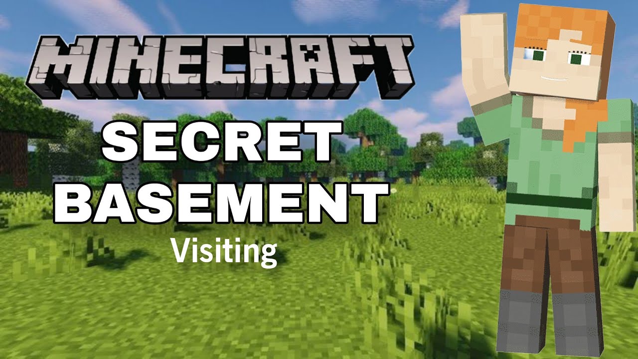 Visiting Random Secret Basement in Minecraft | MineyPixel - YouTube