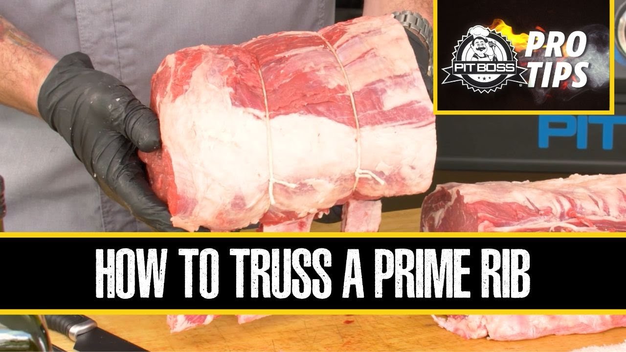 How To Truss Your Ribeye | Pit Boss Grills - YouTube