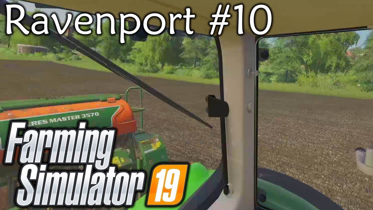 FS19 | Ravenport John Deere Farm 10 | Wheel / Pedals / TrackIR - YouTube