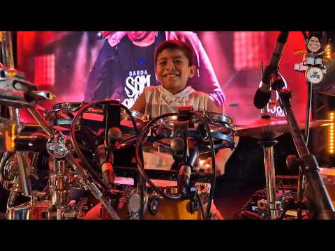 Arthurzinho Batera, 10anos tocando com Banda Som e Louvor #drumcam #bateraspelobrasil #music