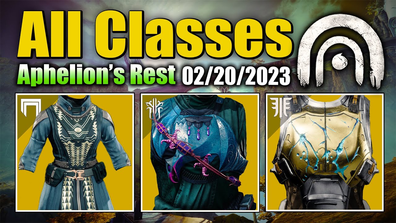 TODAY LEGEND LOST SECTOR - Aphelion's Rest "EXOTIC CHEST" All classes ...