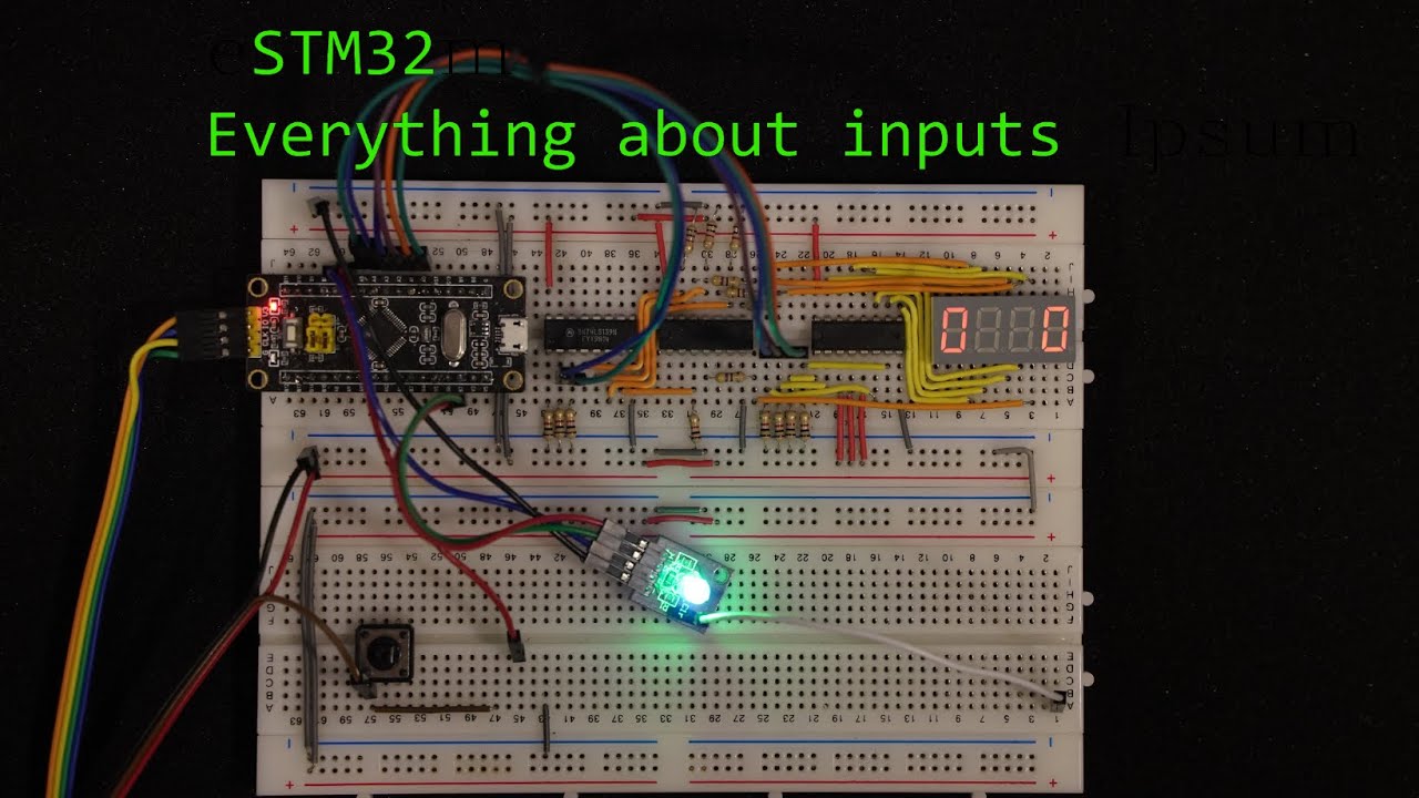 Stm32 Digital And Analog Inputs Youtube