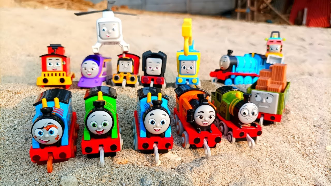 Mainan Thomas and Friends, Percy, Nia, Kana, Diesel, Carly, Sandy ...