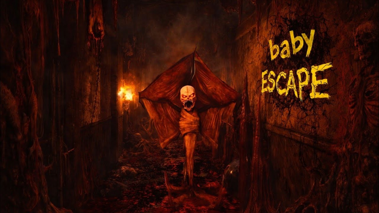 ESCAPING FROM THE DANGEROUS BABY/ THE BABY IN YELLOW - YouTube