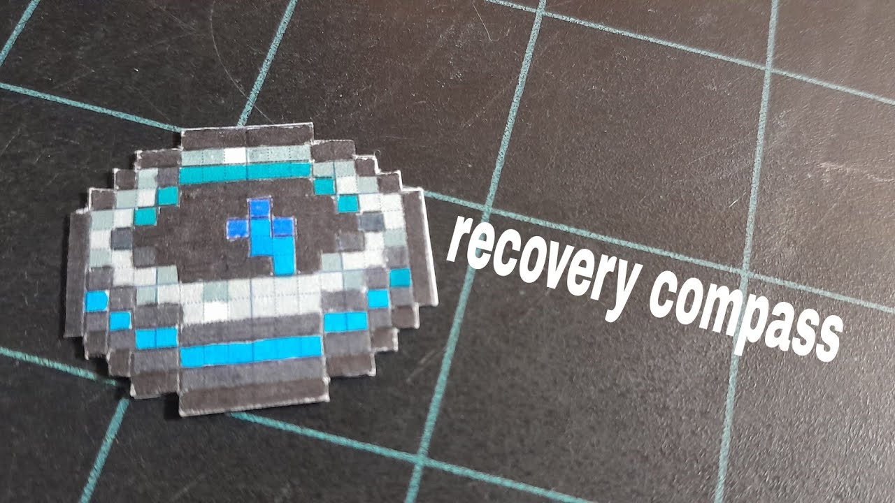 Cách làm item recovery compass trong minecraft - YouTube