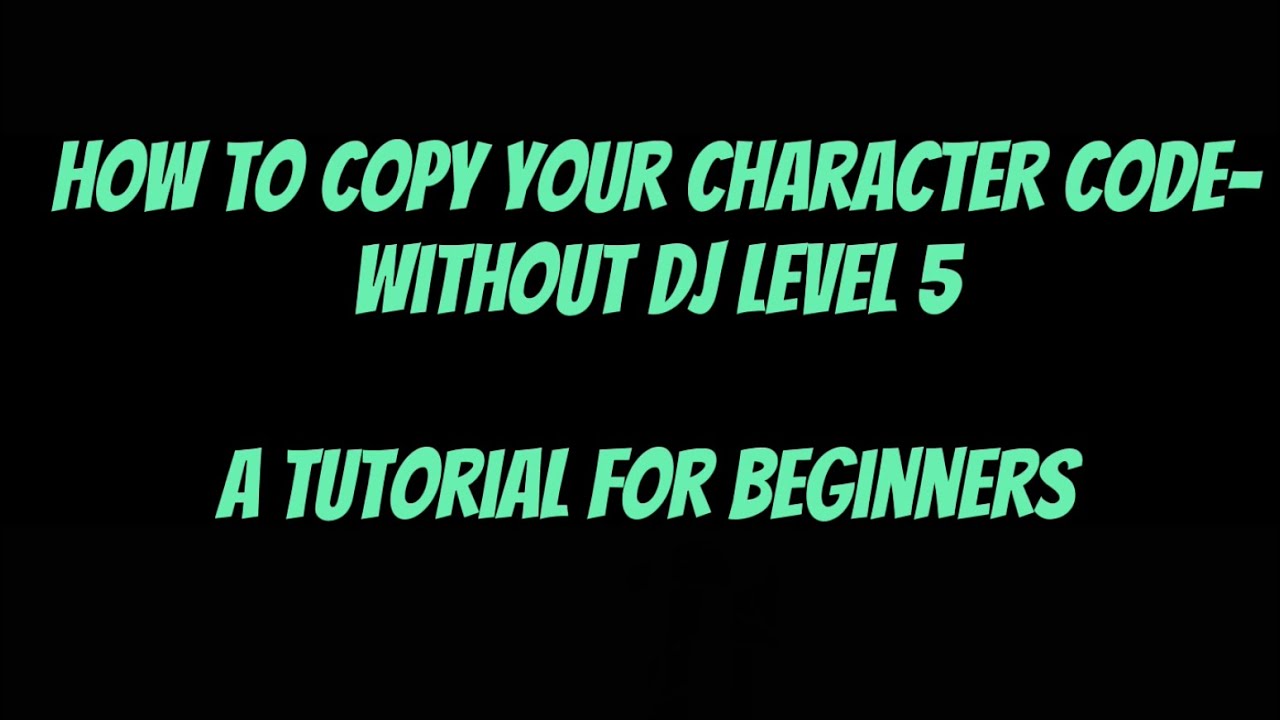 How to copy your Character in Gacha Club without DJ level 5-Beginner tutorial - YouTube