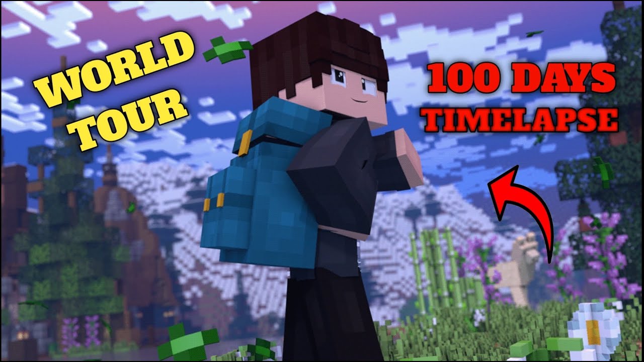 MINECRAFT PE TIMELAPSE | SURVIVAL WORLD TOUR | PURE SMP S10 - YouTube