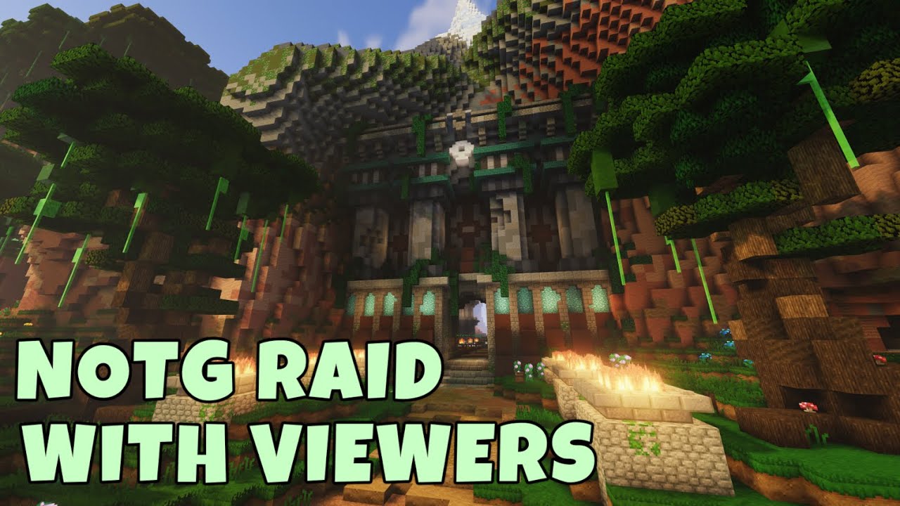 Nest of the Grootslangs Raid With Viewers | Wynncraft Dungeon Master ...