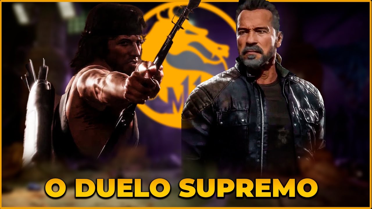 Mortal Kombat 11 - Rambo x Exterminador do Futuro - O Duelo dos Séculos ...