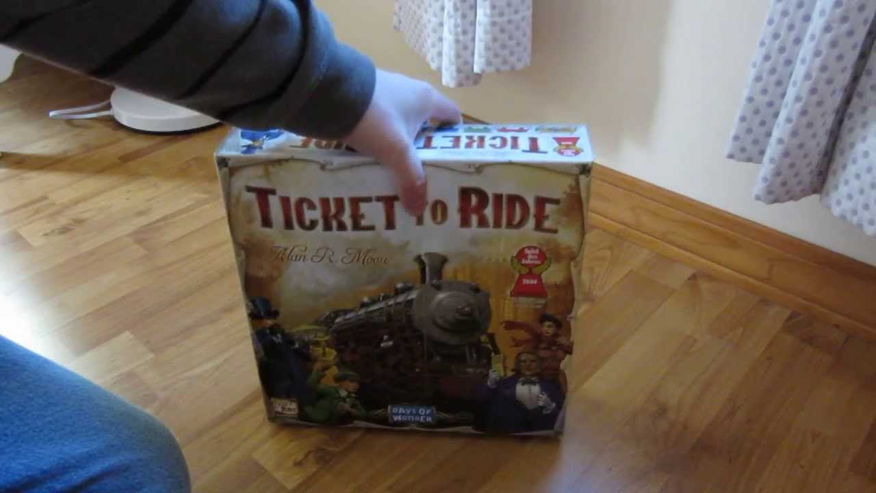 Ticket To Ride Unboxing - YouTube