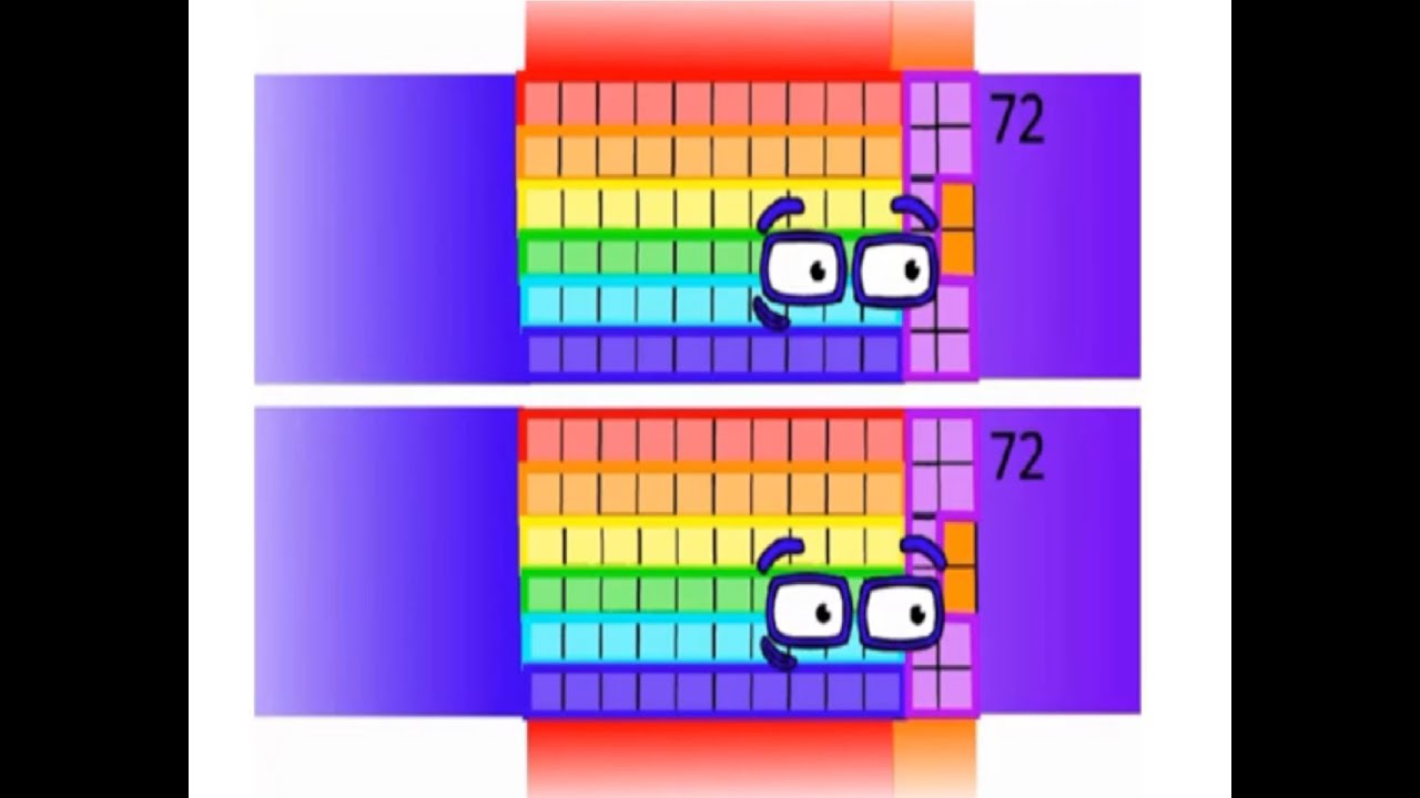 Numberblocks - Meet Numbers One Hundred | Negative Numbers | Valentine ...