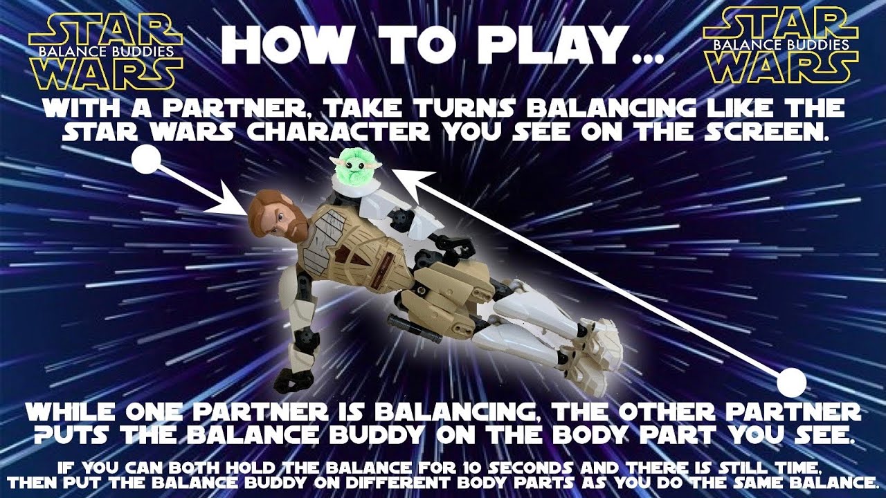 Phys.Ed.Review (Star Wars Balance Buddies - Obi-Wan) - YouTube